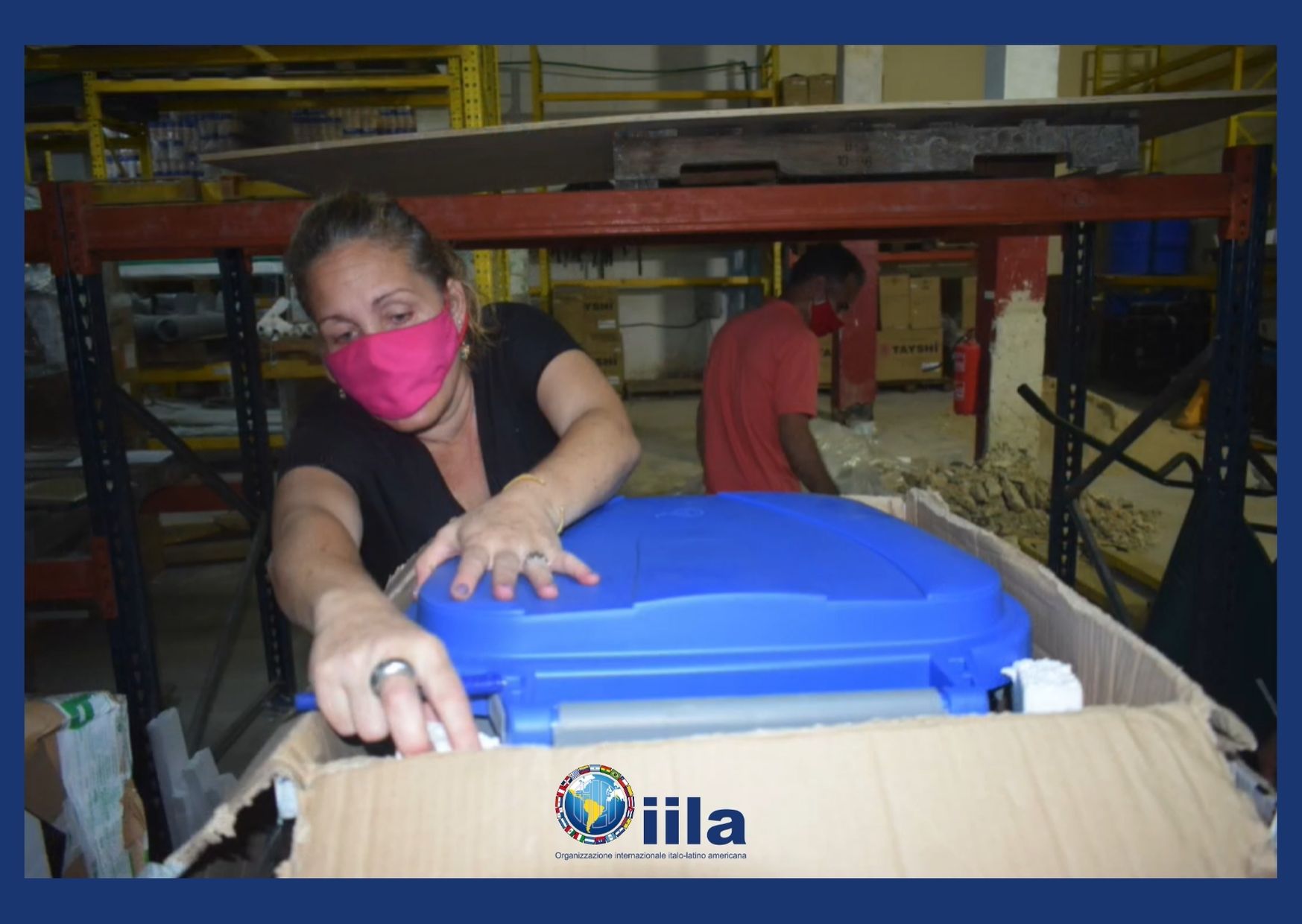 Llegaron los materiales y los equipos donados para los talleres de ...