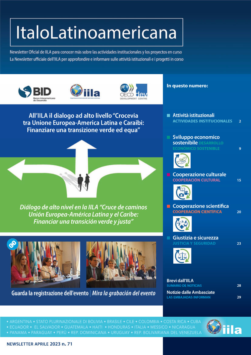 Ya ha salido el n.71 de la Newsletter de la IILA, relativa al mes de ...