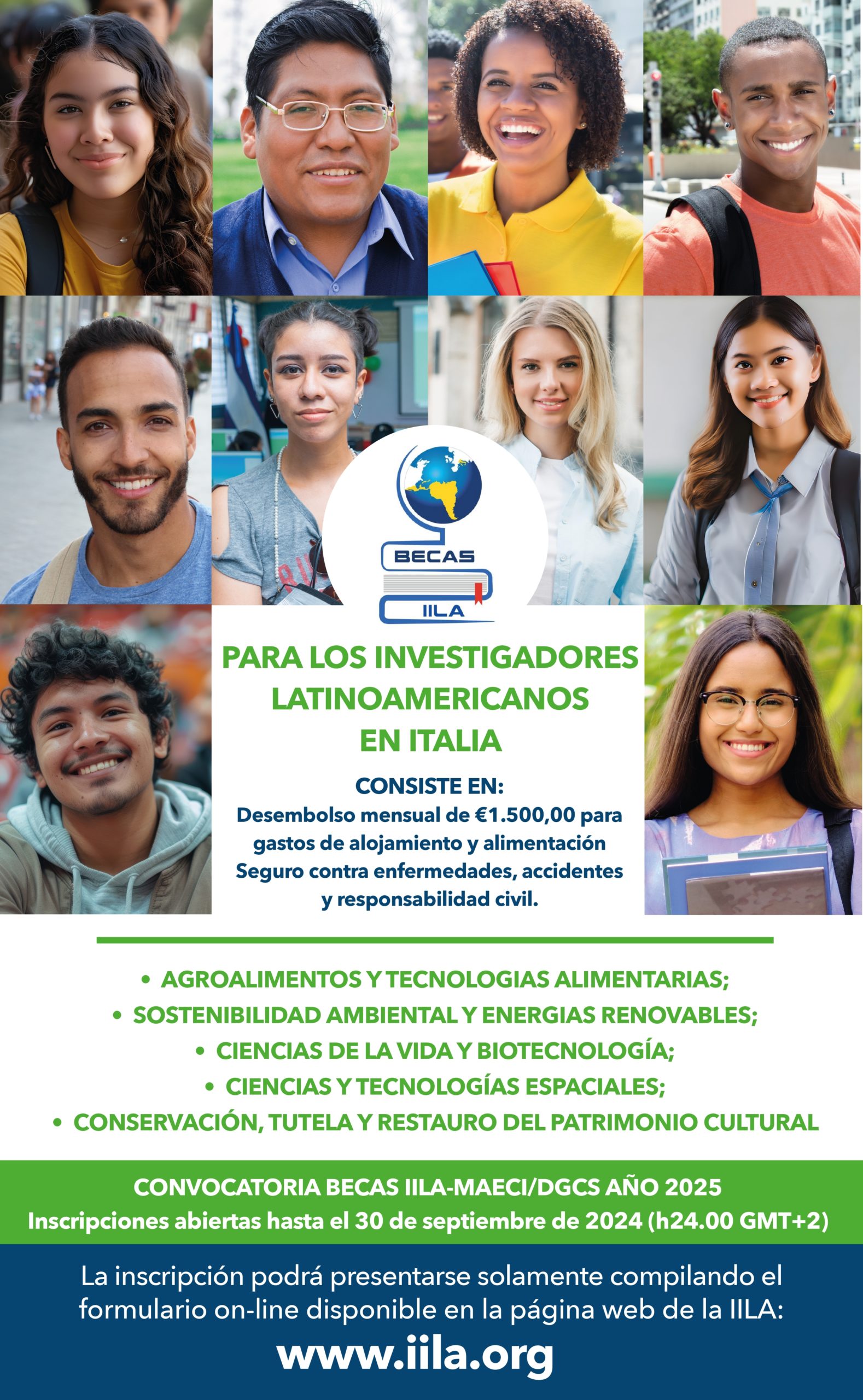 CONVOCATORIA BECAS IILA-MAECI/DGCS para ciudadanos latinoamericanos ...