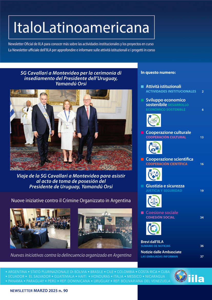 Ya ha salido el n.90 de la Newsletter de la IILA, relativa al mes de ...