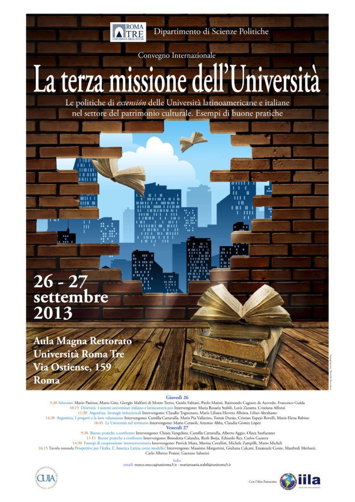 Convegno Internazionale "La terza missione dell'Università. 26-27 ...